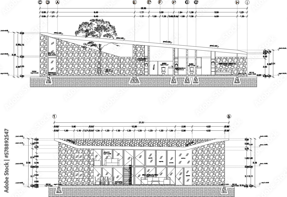 sketch vector illustration pop art hotel building design Stock Vector ...