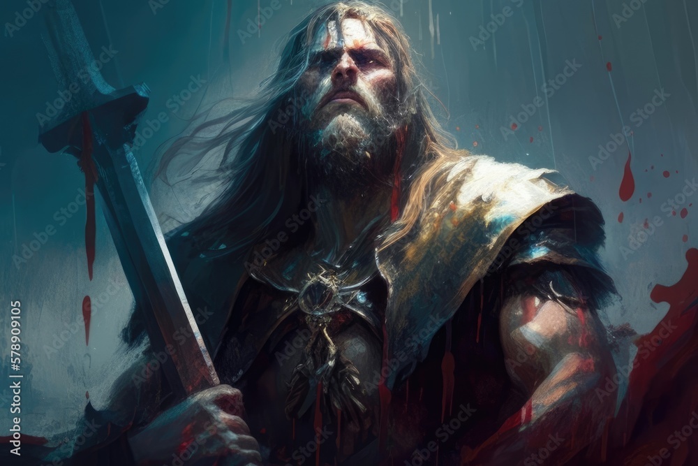 The legend of the god Tyr A story of how a brave and noble god ...