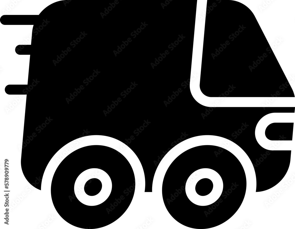 Package Delivery Icon Vector: An icon vector that represents package ...