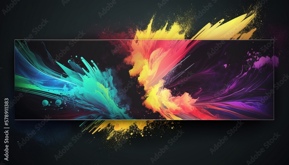 Abstract background with space for text and photo. 3d abstract colorful ...