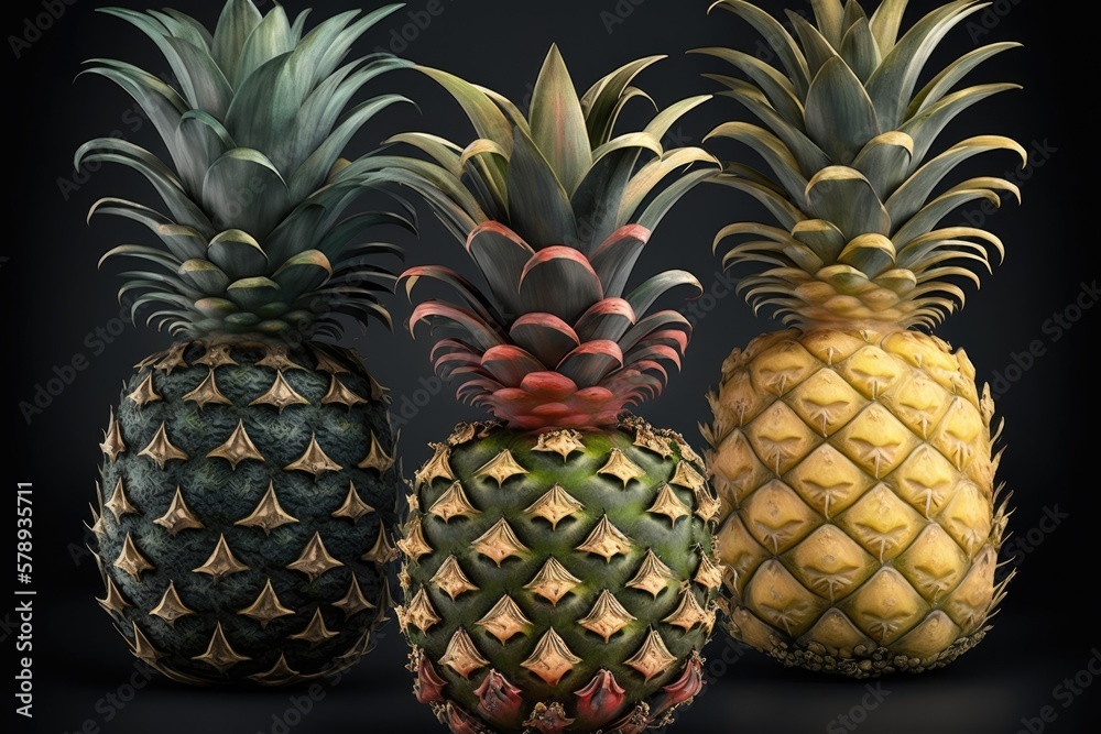 Pineapple crowns are a delicious multi fruit crown. The cosmus ananas ...