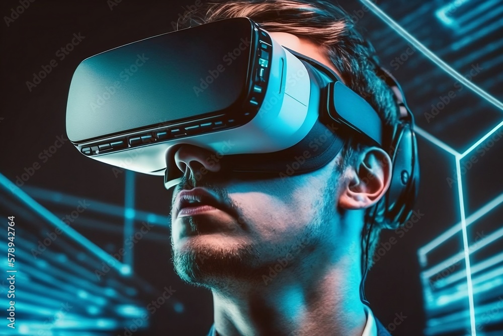 Technology and human expression. Through the use of VR, AR and abstract ...