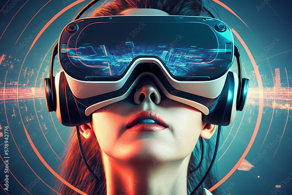 Technology and human expression. Through the use of VR, AR and abstract ...