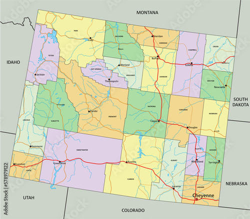 Utah - Highly detailed editable political map with labeling. #578286044 ... Utah - Highly detailed editable political map with labeling. #578286044 ...