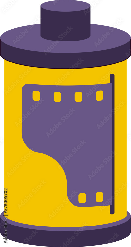 Retro photo tape from 90s vector Illustration. Cartoon photography ...