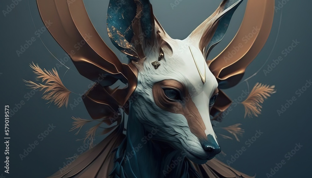 The anthropomorphic fox-like creature in human clothes wallpaper ...