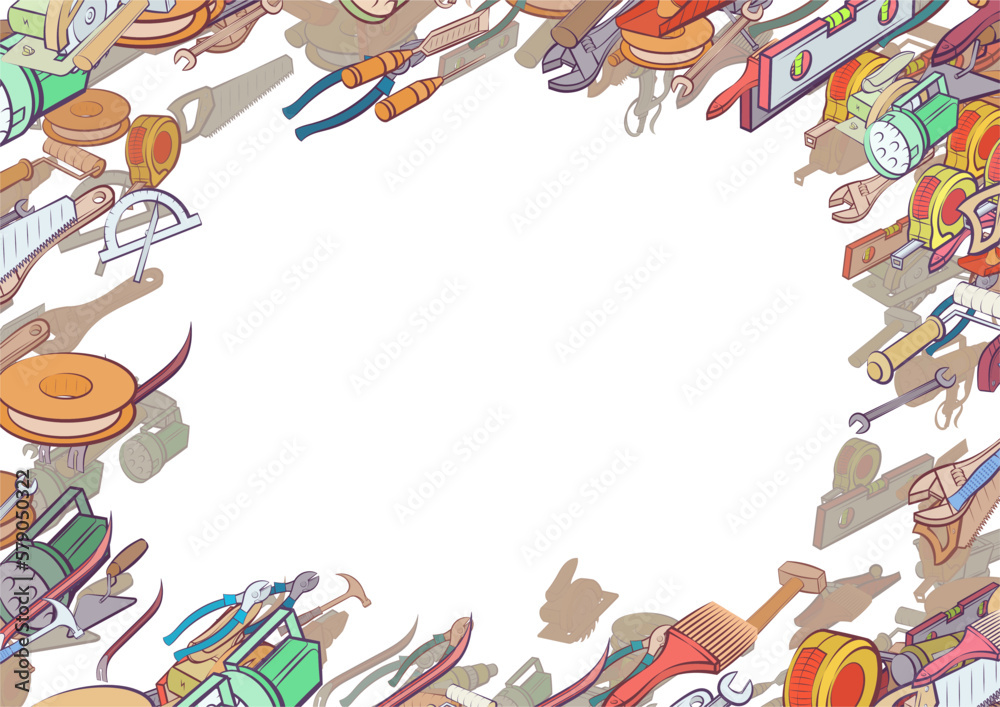 Background pattern abstract design texture. Building tools and Repair ...