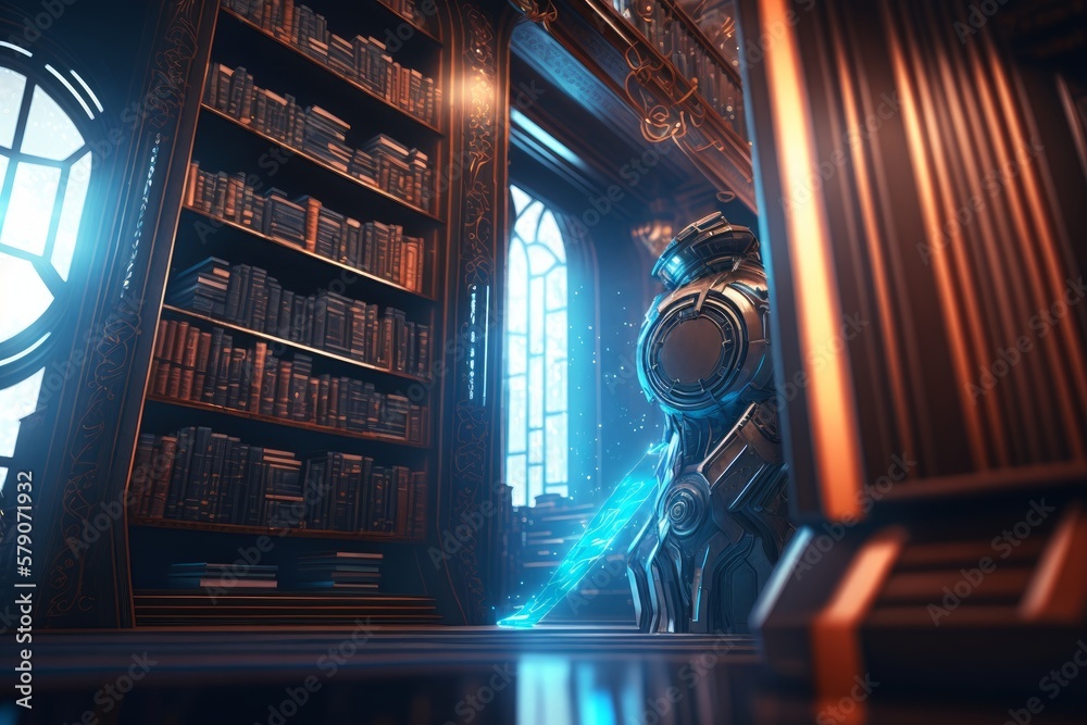 Immerse yourself in the epic bionic library experience with UE5's ultra ...