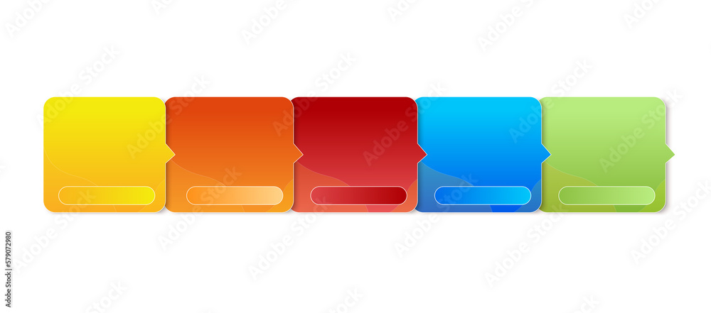 Infographic flow chart template with icons and button.options and steps ...