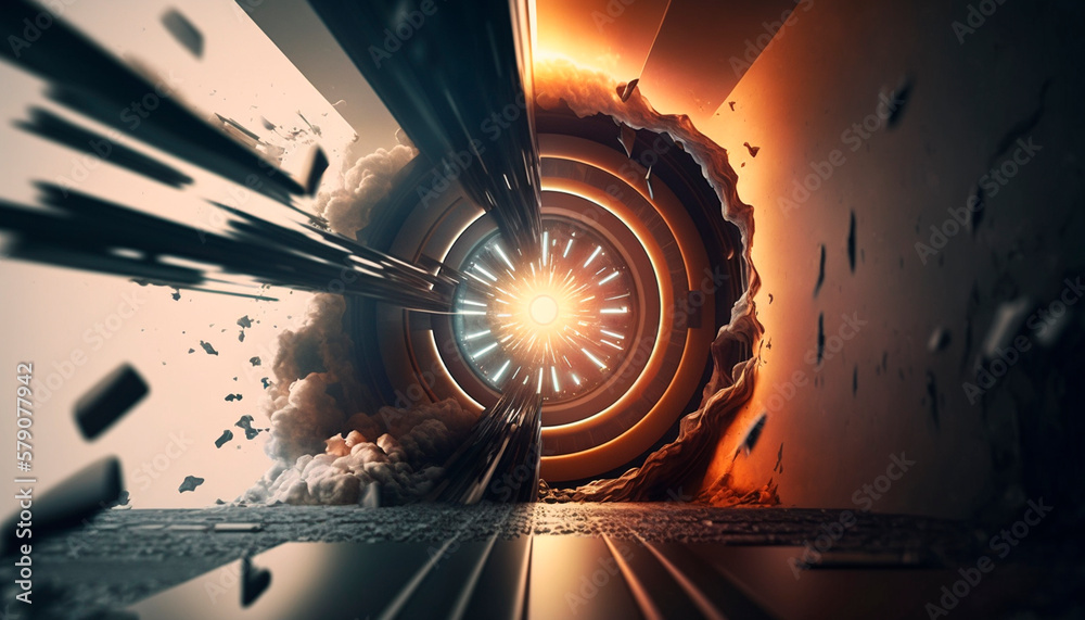 Illuminating the Past and Future: Time Capsule with Glowing Elements as ...