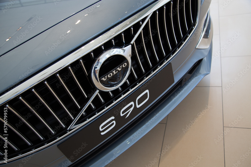 Logo Volvo S90 Stock Photo | Adobe Stock