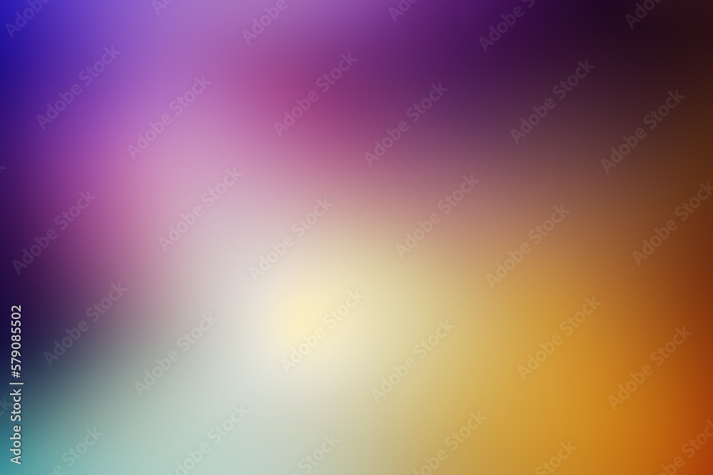 Vivid Colored blurry abstract gradient background, lomo light leak ...