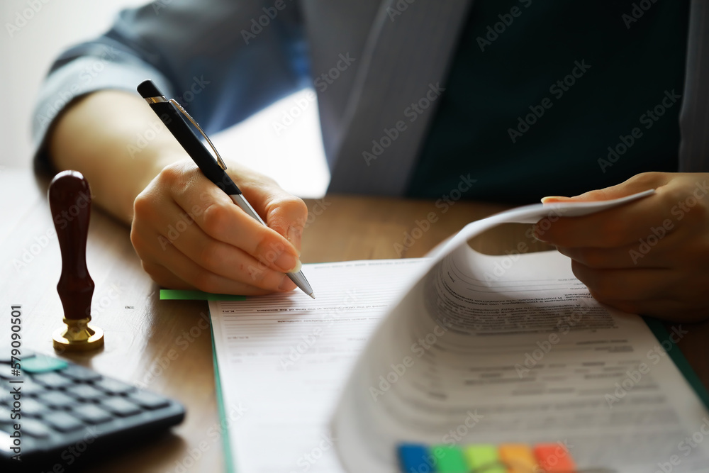 Start up learning for Document report business note in meeting room ...