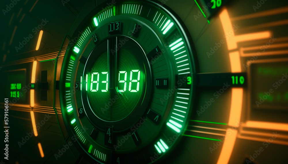 Chronometer of the Future: Alien Symbols on Digital Display of Time ...