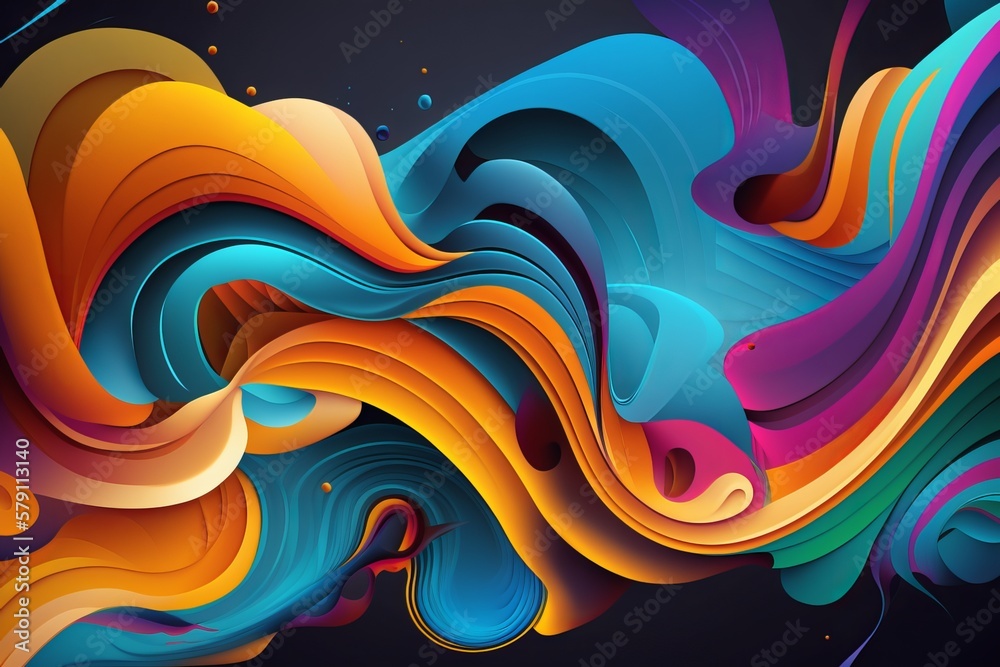 Create an Eye-Catching Design with Color Flow Backgrounds - Generative ...