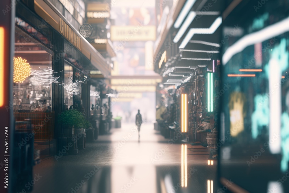 Experience a futuristic shopping haven with bionic architecture and ...