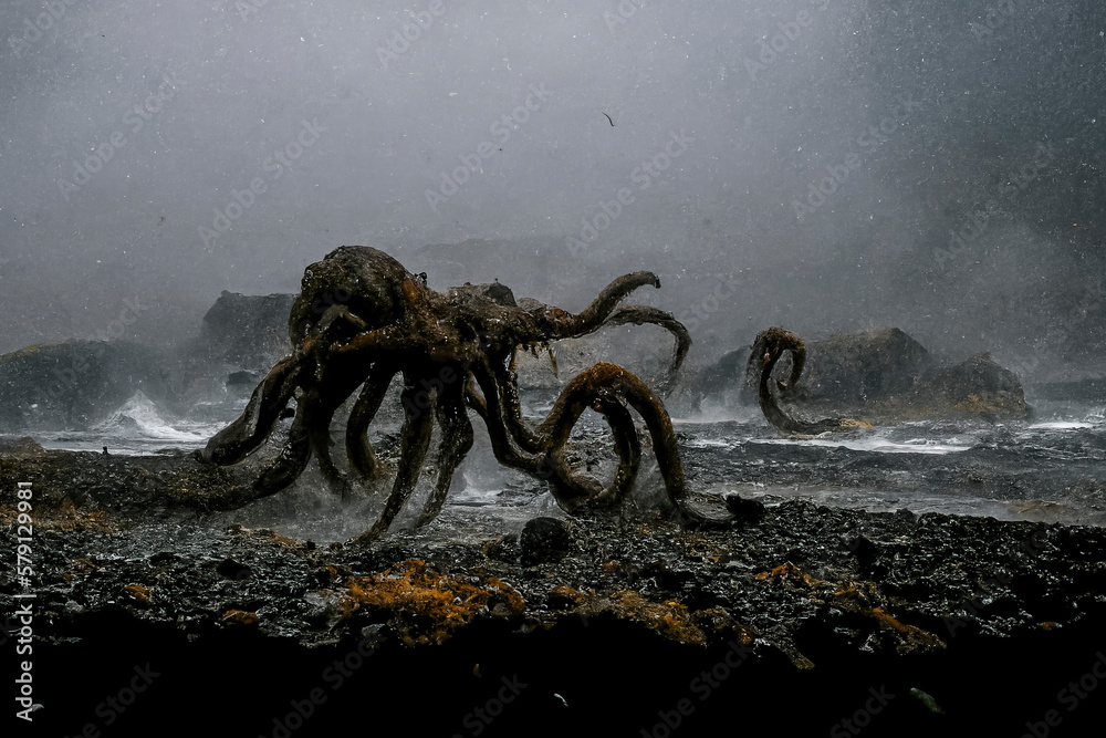 Behold the Mighty Cthulhu: A Breathtaking Stock Photo of a Giant ...