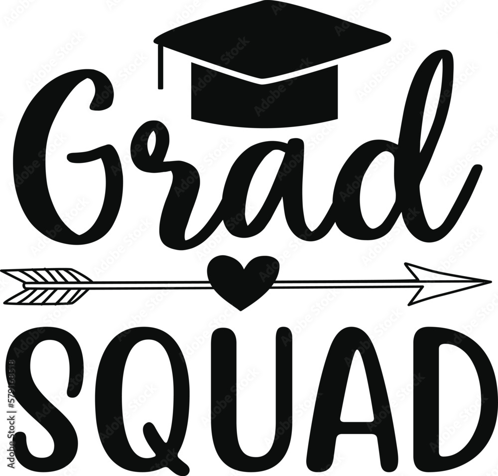 Graduation SVG Bundle. Graduation T-shirt Design SVG Bundle. Stock ...