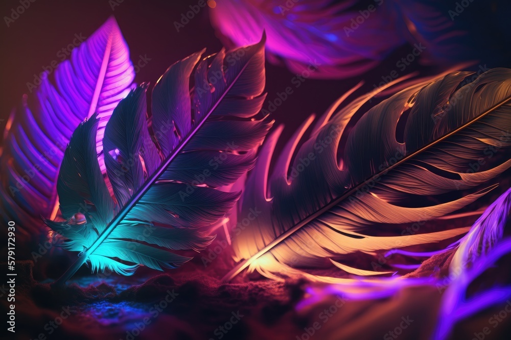 Vibrant plumes of enchantment: A rainbow of magic feathers to inspire ...