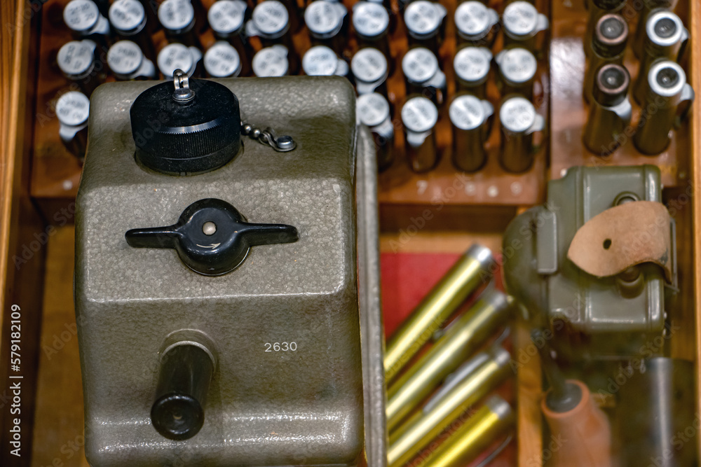 The control kit of radiation exposure, used for determine the exposure ...