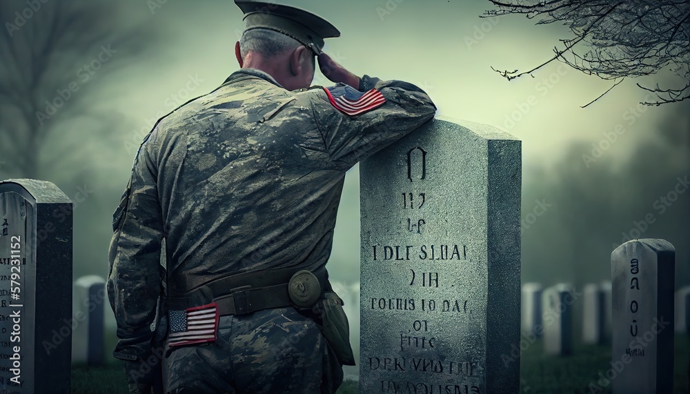 Memorial Day remembering the fallen soldiers around the world Stock ...