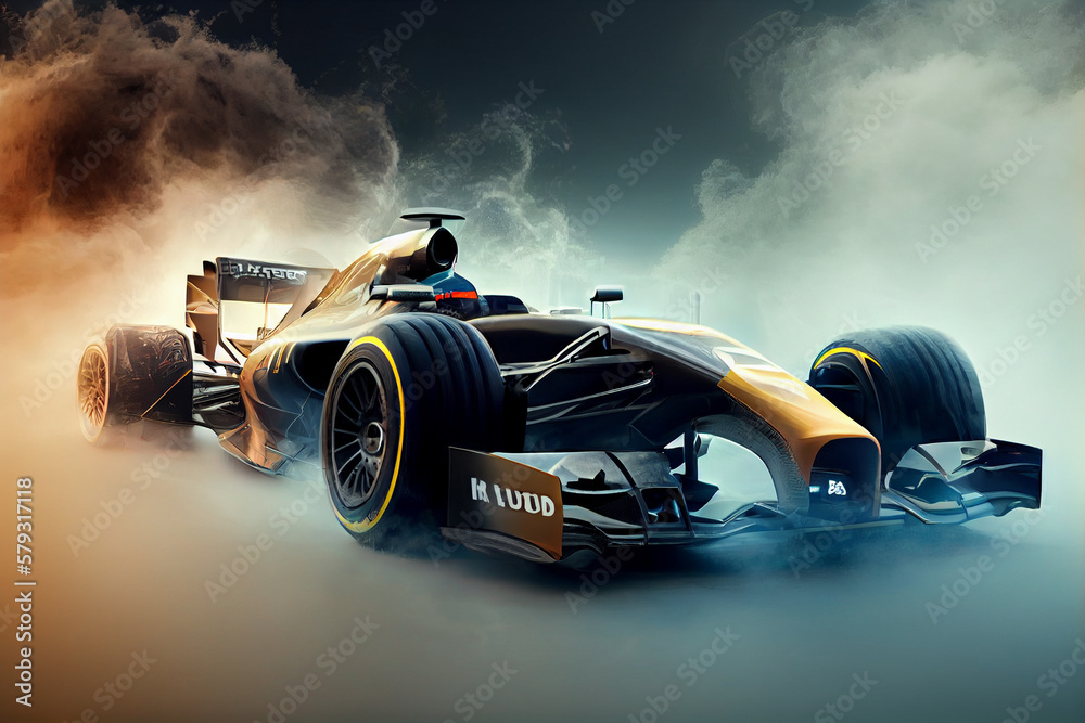 Dramatic Light and Smoke Effects: Capturing the Action of F1 Racing ...