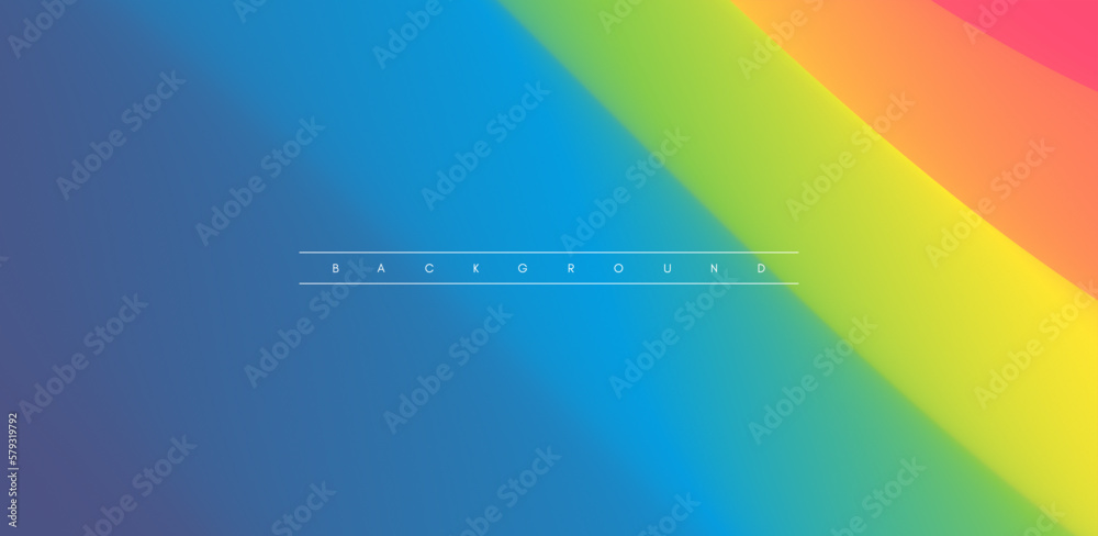 Wide stripped background. Stripes with color transition. Abstract ...