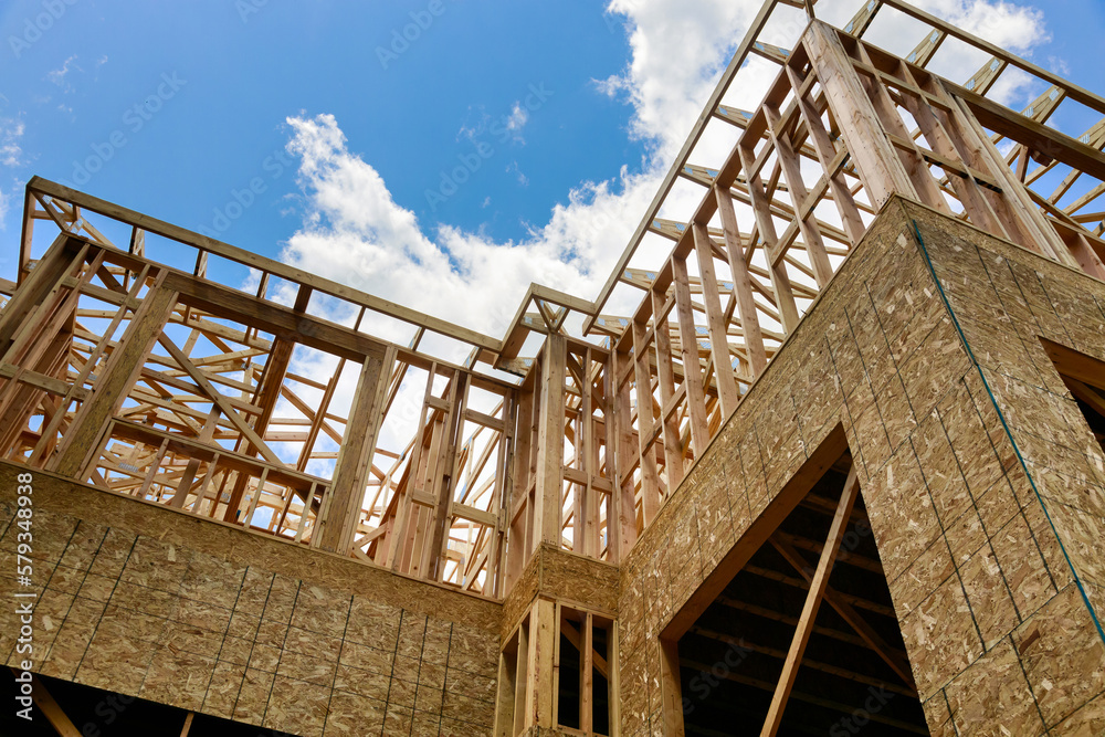 Stick house was constructed using combination of traditional modern ...