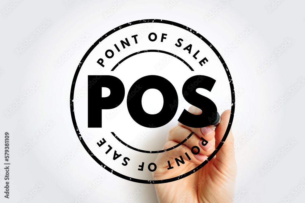 POS Point Of Sale - time and place where a retail transaction is ...