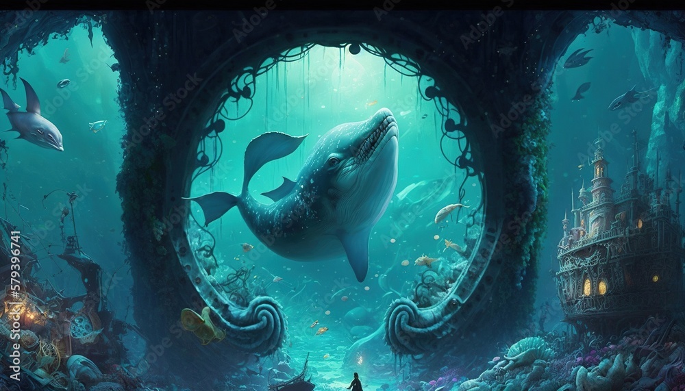 Atlantis Revisited: A Magical Underwater World with Mermaids, Sea ...