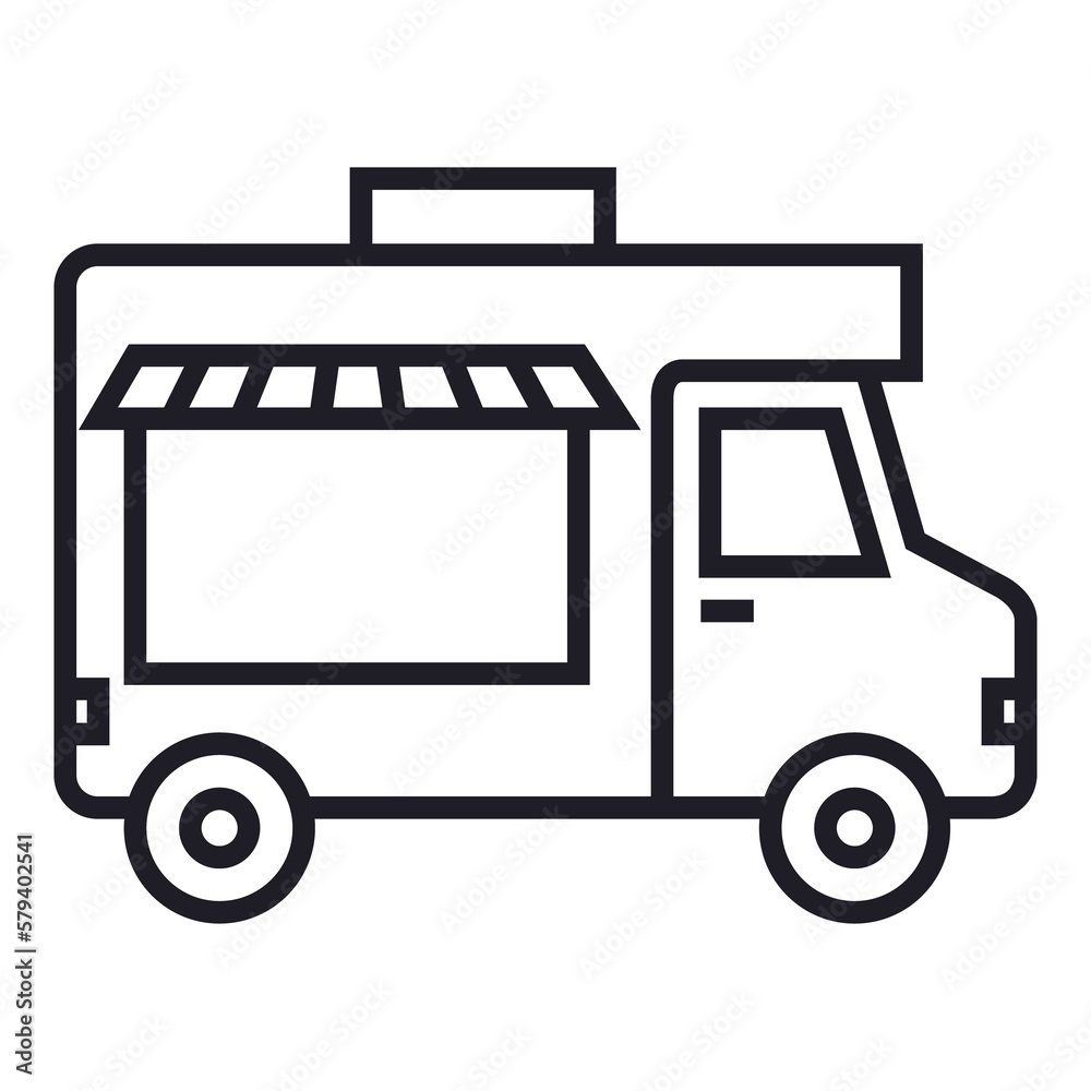 food cart icon PNG image with transparent background Stock Illustration ...