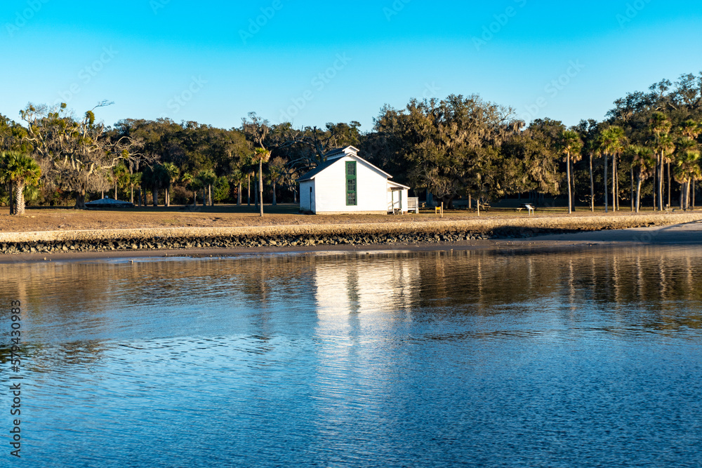 The Ice House Museum at Cumberland Island National Seashore. On ...