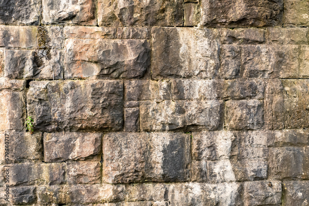 Stone wall, abstract texture for design. Stone mason craft and skill ...