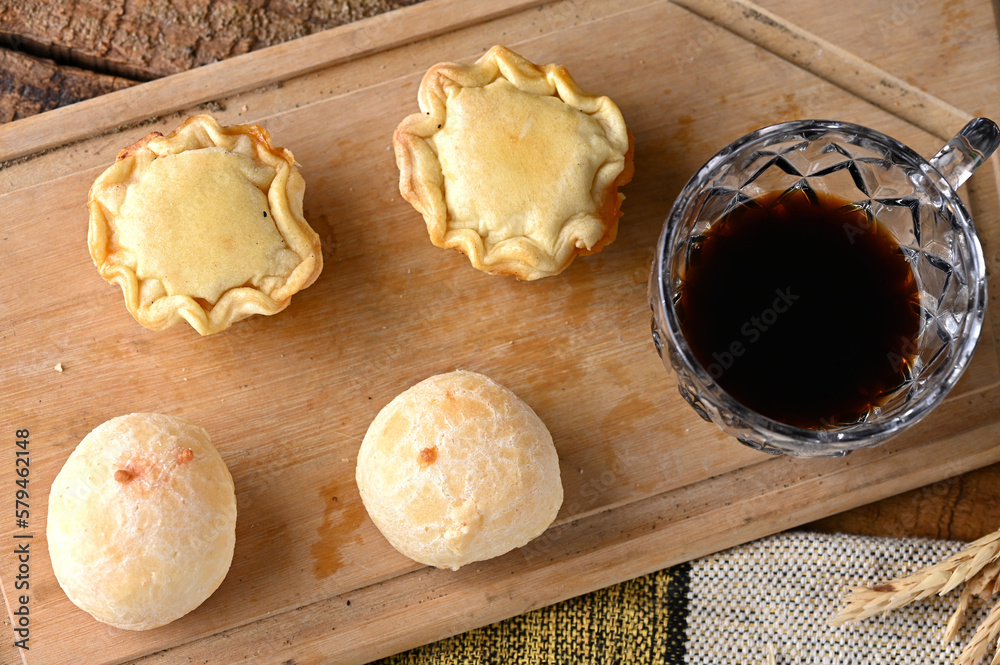 empada Goiana chicken pie typical brazilian food empadão with cheese ...