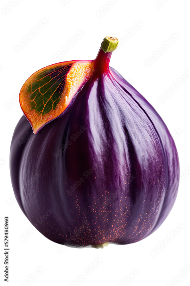 isolated deep purple, vibrant purple, figs, summer, mission figs ...