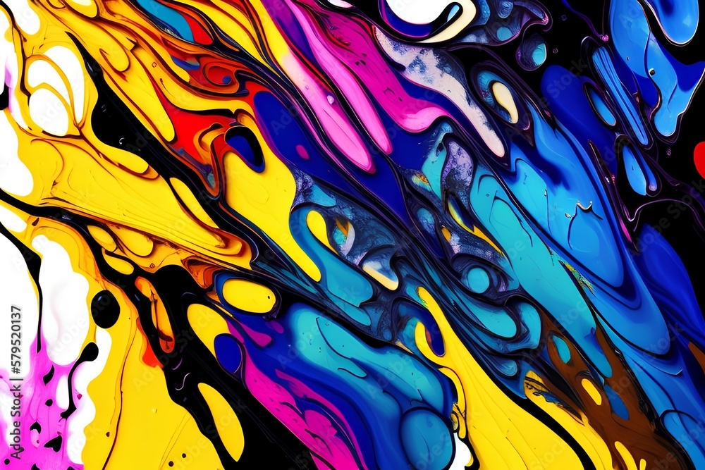 Contemporary Abstract Art Wallpaper