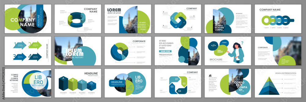 Presentation slide layout Stock Vector | Adobe Stock