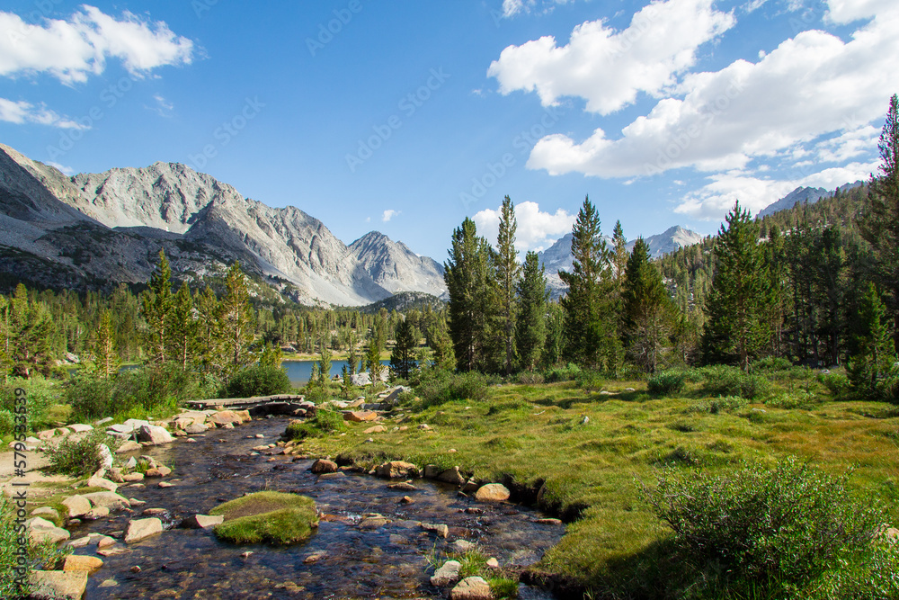 Lakes, streams, forests, wildflowers, fields, and other wilderness seen ...