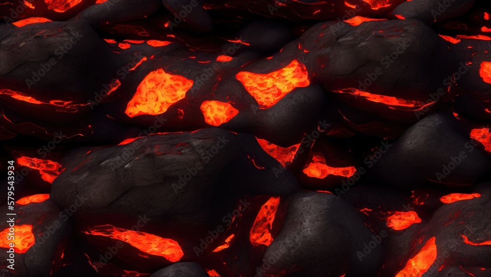 Texture of burning lava background. Flame Lava background. Abstract hot ...