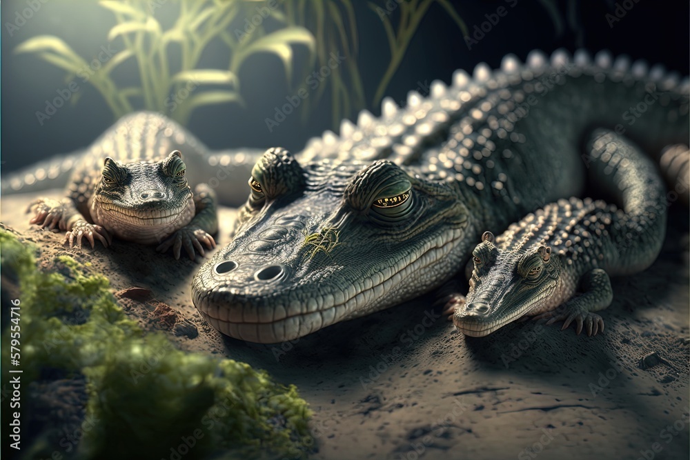 Crocodile mother love - the loving relationship between parents and ...