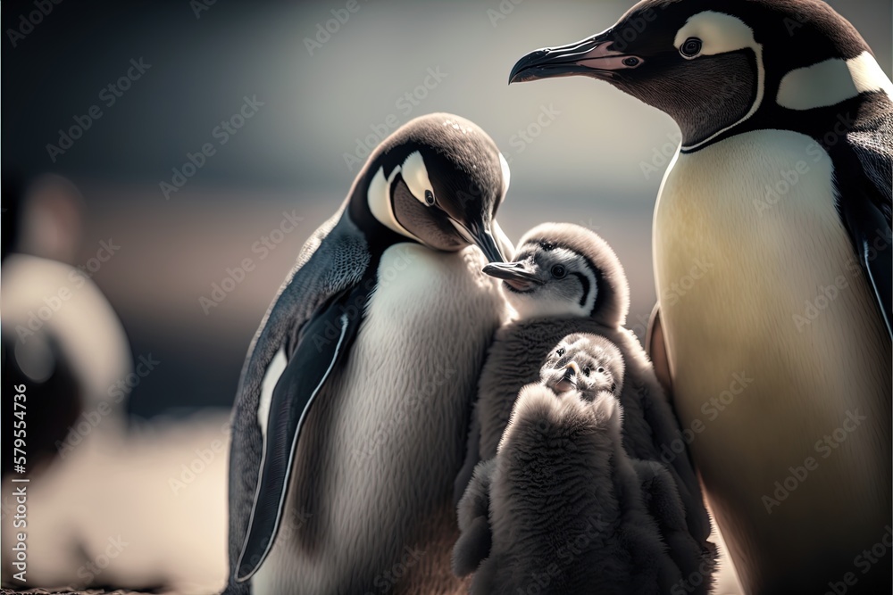 Penguin mother love - the loving relationship between parents and their ...