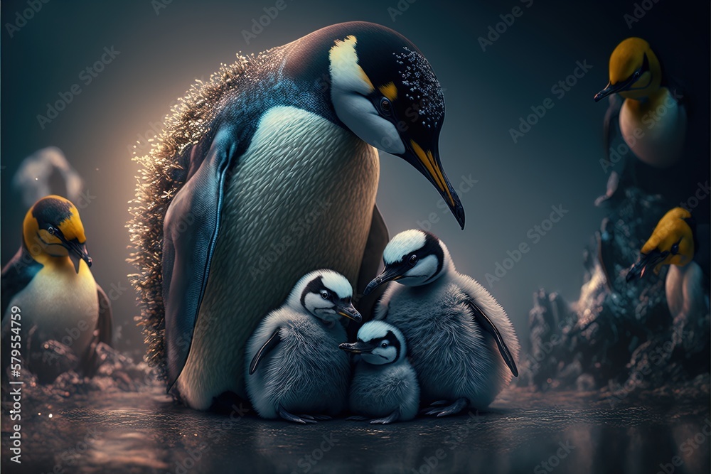 Penguin mother love - the loving relationship between parents and their ...
