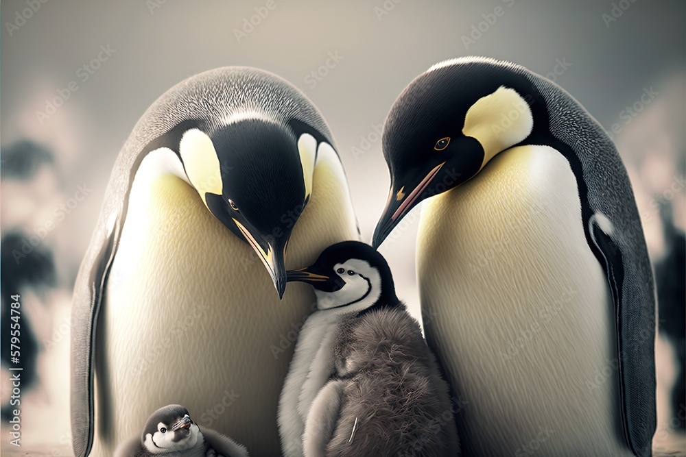Penguin mother love - the loving relationship between parents and their ...