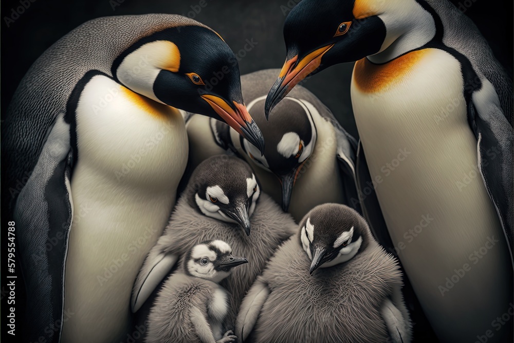Penguin mother love - the loving relationship between parents and their ...