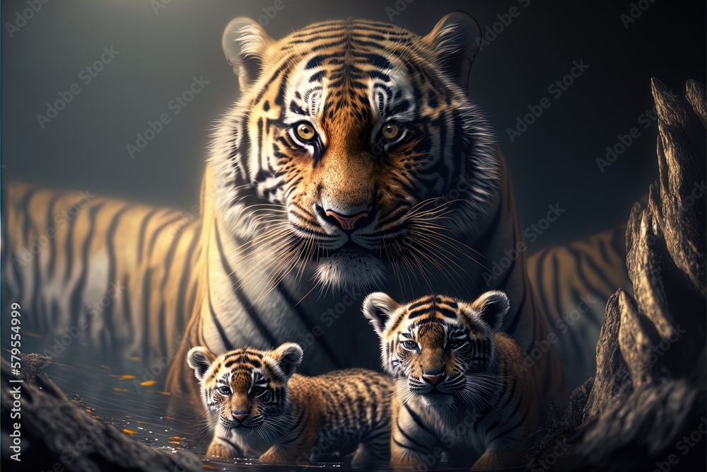 Tiger mother love - the loving relationship between parents and their ...