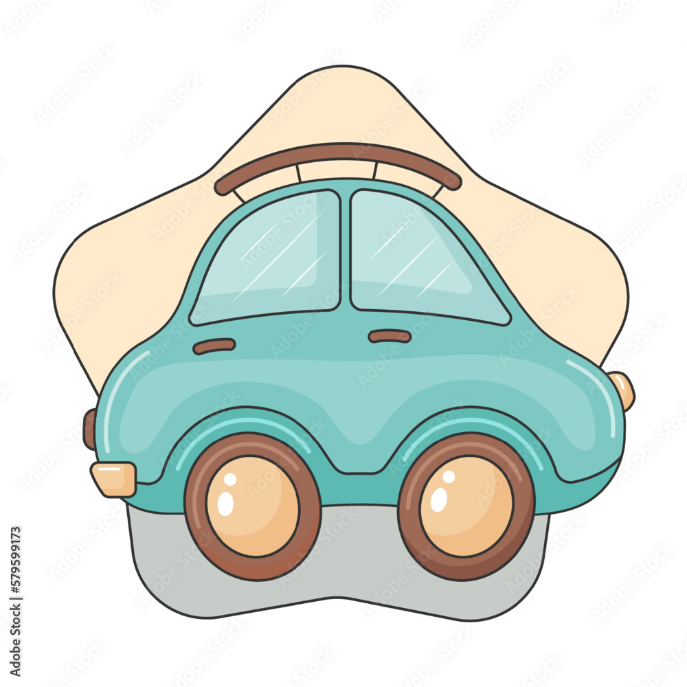 Cartoon Car Shapes