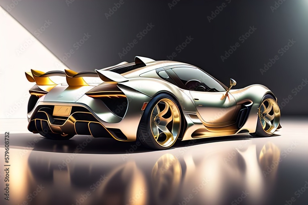 Pearl Sport Car, Neo rococo sport car, Pearl and Gold, Concept Car ...