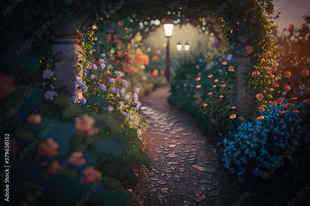 Discover the Stunning Garden of Glowing Vines & Flowers in Unreal ...