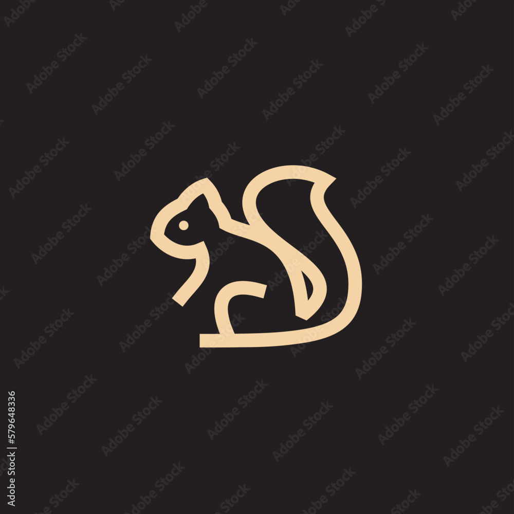 Squirrel logo concept to represent in many industries such as sport ...