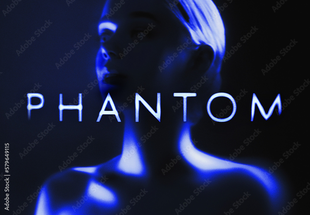 Phantom Photo Effect Mockup Stock Template | Adobe Stock